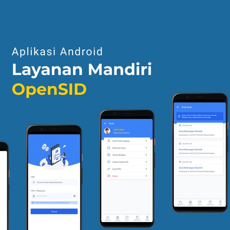 Cara Instalasi Dan Pemanfaatan Layanan Mandiri Versi Android Desa ...